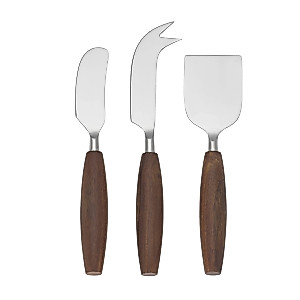 Lenox Tuscany Classics 3-Piece Cheese Set, 0.70 LB, Metallic