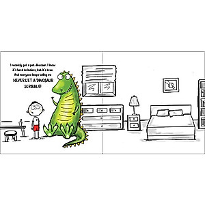 Never Let A Dinosaur Scribble!