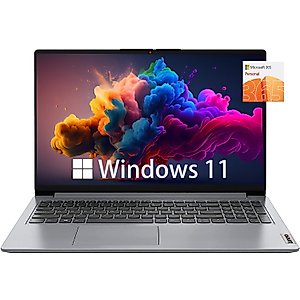 Lenovo IdeaPad Laptop for College Students, 15.6 Inch HD Display, AMD Athlon Silver 3050U Processor, Windows 11 Home, 20GB RAM, 1TB SSD, 128GB eMMC, Webcam, HDMI, WiFi 6, USB Type-C, Cloud Grey, PCM