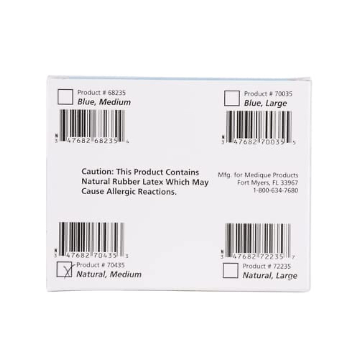 Medi-First Latex Finger Cots, Natural, Medium, 144 Count, (2 PACK)