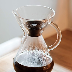 Able Heat Lid for Chemex 6 and 8 Cup- USA Made (Black)