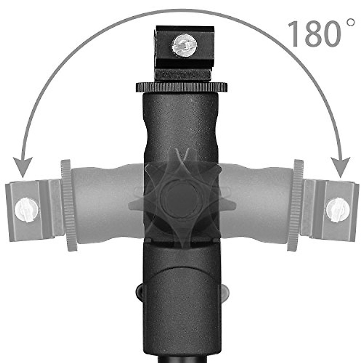 Camera Flash Speedlite Mount, ChromLives Professional Swivel Stand Light Bracket, Umbrella Bracket Shoe Holder E Type Compatible with Canon Nikon Pentax Olympus Nissin Metz, Other Speedlite Flashes