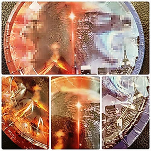 JEWELESPARTY 🥳 12PC KING MONSTER KONG APE 6PC CAKE PLATES + 6PC KIDS CUPS PARTY SUPPLIES FAVOR DERATIONS THEME IDEA CELEBRATION HAPPY BIRTHDAY GIFT