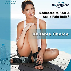 Neuropathy Socks for Men and Women - Plantar Fasciitis Socks for Neuropathy, Neuropathy Compression Soothe Socks for Foot Pain Relief, Ankle Brace, Achilles Tendonitis