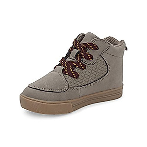 OshKosh B'Gosh Boy's Castle Fashion Boot, Taupe, 10 Toddler