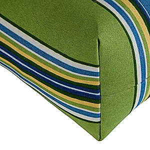 South Pine Porch Cayman Stripe Seat/Back Chair Cushion, 1 Count (Pack of 1)