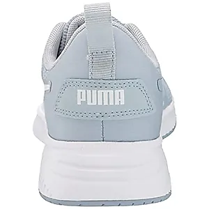 Puma Women's Flyer Flex Running Shoe, Blue Fog-Metallic Silver, 6.5