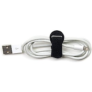 50PC Cable Ties Reusable - Cable Straps Multi-Purpose Tie Wraps Fastening Straps Used for Headphones Phones 1