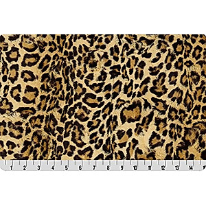 Shannon Fabrics Luxe Cuddle Cut 2Yd-Leopard Sand Notion, Assorted