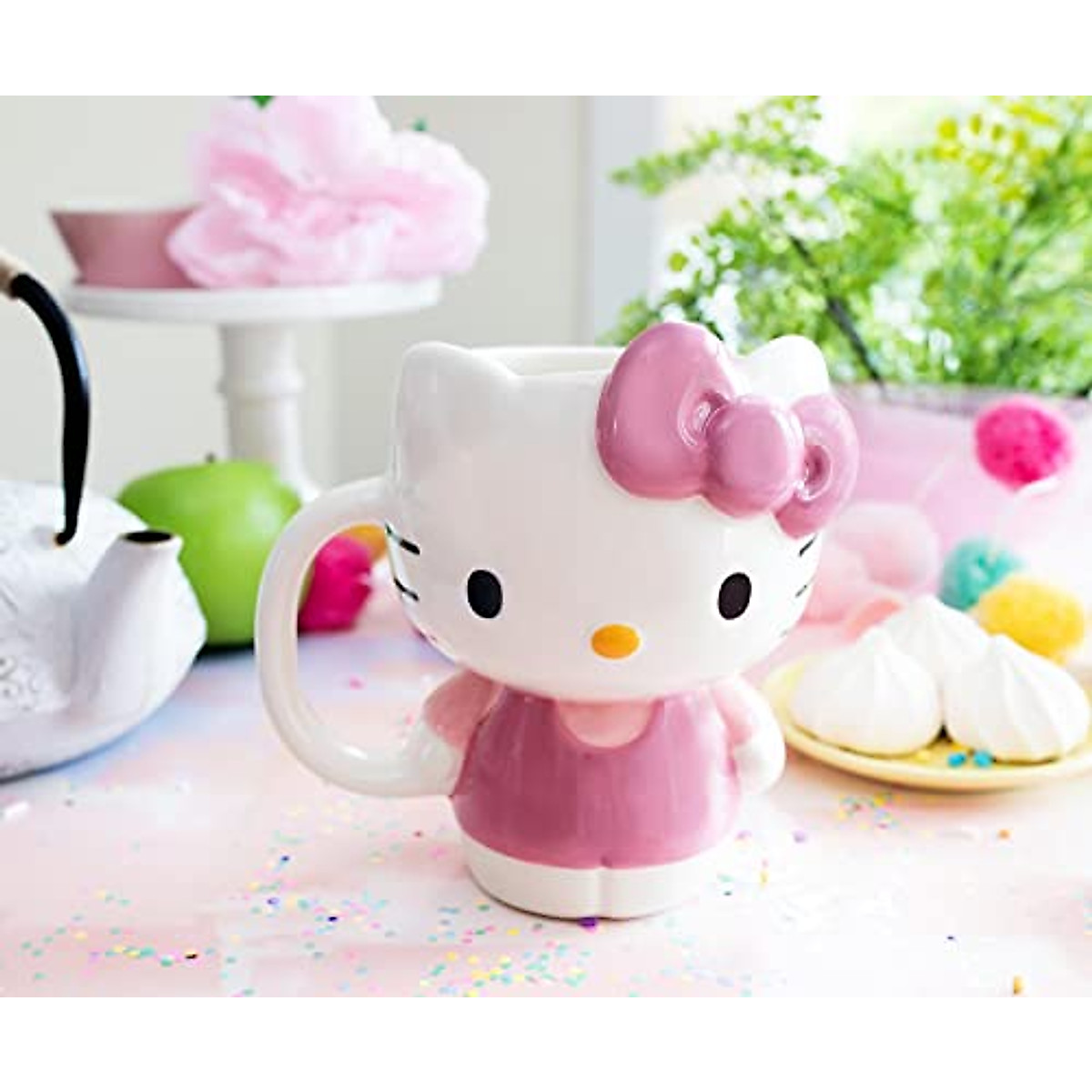 Sanrio Hello Kitty 3D Sculpted Ceramic Mug | Holds 20 Ounces