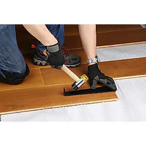 CUTTEREX FLAT Knee Pads for All Kneeling Works, Professional Knee Cushions, Heavy Duty and Protection Design Knee Pad for Flooring, Gardening, Comfortable and Durable, Anti-Skid and Adjustable Clips