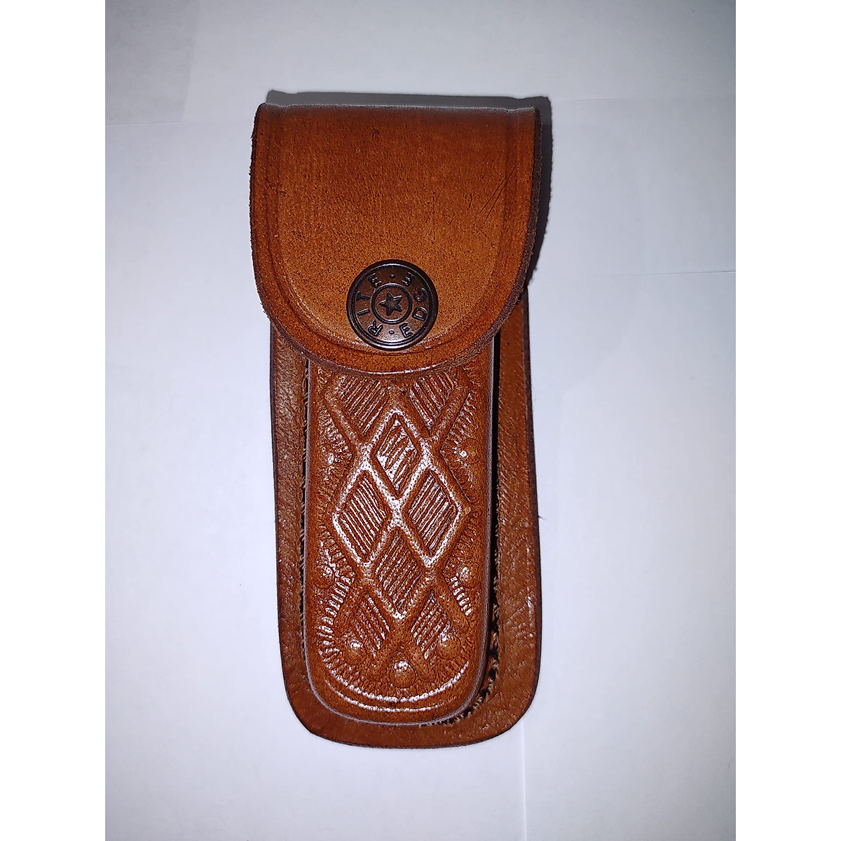Leather 4" Folding Knife Sheath