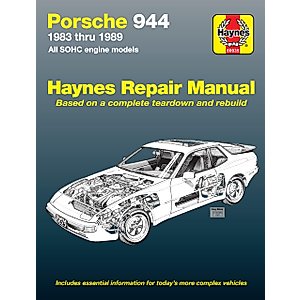 Porsche 944 4-cylinder (1983-1989) Haynes Repair Manual (USA) (Paperback)