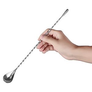 HIDORAN 3 Pack 12 Inches Stainless Steel Mixing Spoons