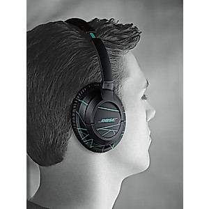 Bose SoundTrue Headphones Around-Ear Style, Black/Mint