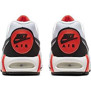 Nike Men's Low-Top Sports Shoe, White Dark Grey Habanero Red 100, 12