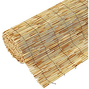 Master Garden Products RF Reed Fence, 2 x 14-Feet, Yellow