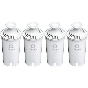 Brita Water Filter Pitcher Bundle with Elite Filter + Standard Replacement Filters