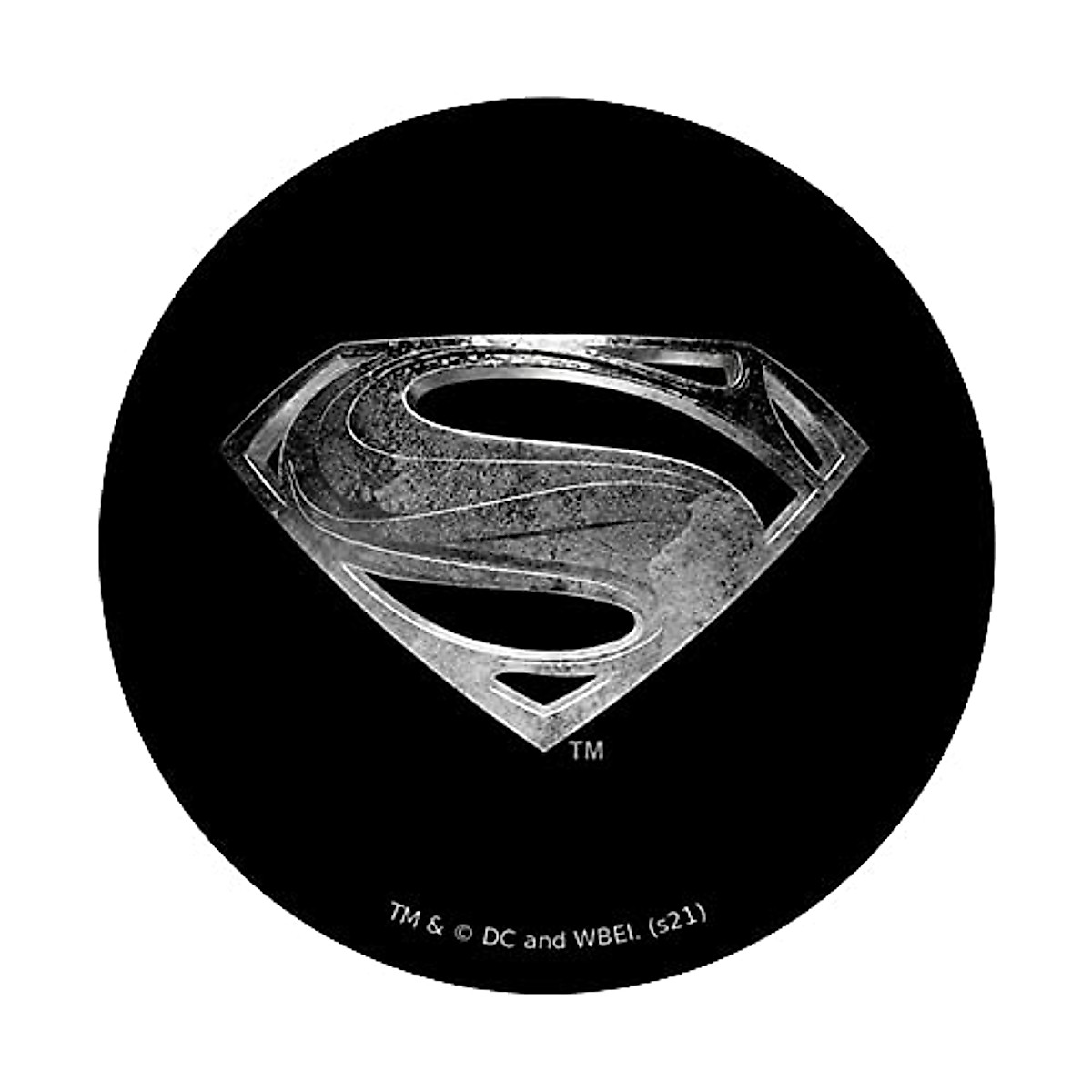 Zack Snyder's Justice League Superman Symbol Black Suit PopSockets Swappable PopGrip