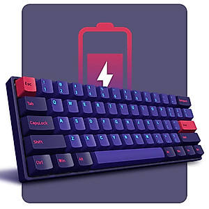 EPOMAKER ACR98 Mini 78-Key Wired Hotswap Mechanical Gaming Keyboard with Acrylic Case & RGB Backlight, Double-Shot PBT Keycaps, NKRO Programmable for Gamers/Mac/Win (Gateron Green Switch)