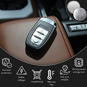 LOOPACELL CR3032 Battery - 3V Lithium Button Cell Coin Batteries