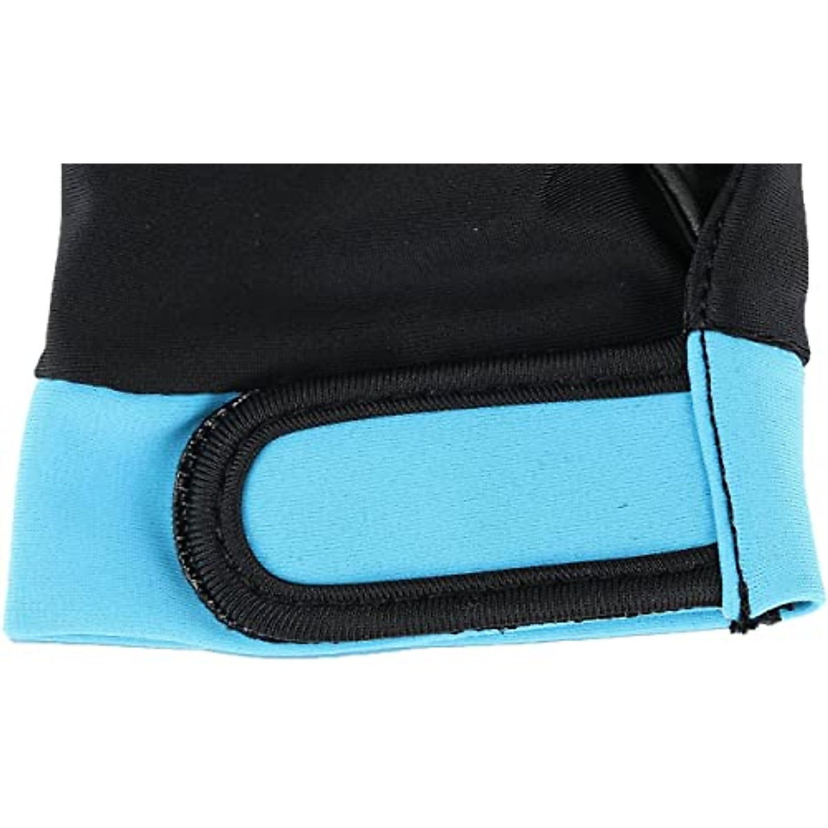 Man Woman Elastic 3 Fingers Show Gloves for Billiard Shooters Carom Pool Snooker Cue Sport - Wear on The Right or Left Hand 1PCS (Sky Blue, L)