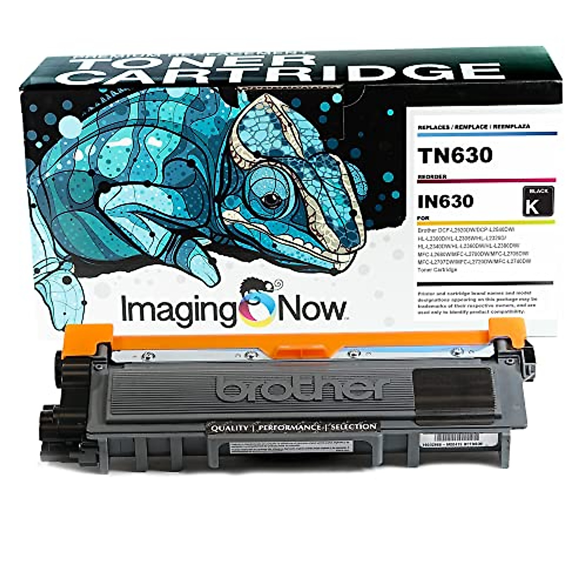 IMAGINGNOW – Brother TN630 Genuine Standard Yield Toner Cartridge OEM Replacement - High Page Yield - Eco-Friendly – Premium Cartridge Replacement - 3 Units