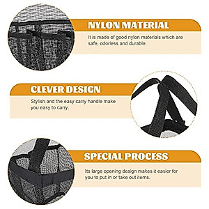 Zerodeko Mesh Shower Caddy Tote, 8 Storage Pocket Handle Bath Organizer Large Shower Caddy Basket Portable Quick Dry Hanging Toiletry Bag for Bathroom Travel Beach