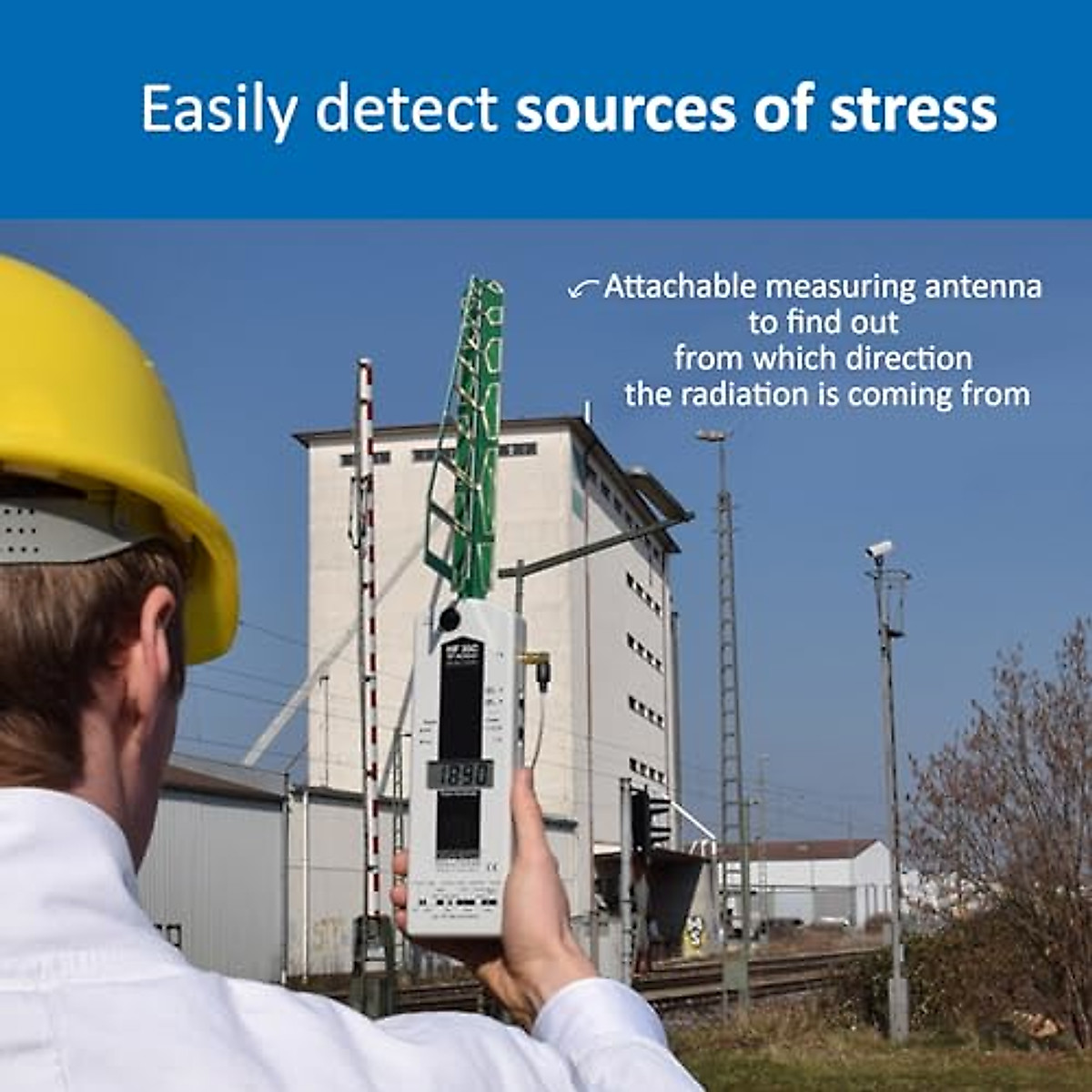 GIGAHERTZ SOLUTIONS Hf35c Rf Analyze (800mhz – 2.5 Ghz) - Perfect for Smart Meters Detection