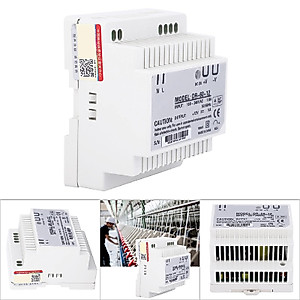 DR 60 12 DIN Rail Power Supply 100 240V 12V 5A 60W Single Output PWM Switching Electric Source Half Bridge Signal Sources Industrial Equipment