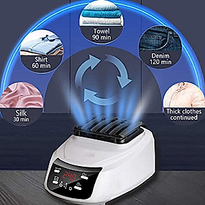 Clothes Dryer 110V Electric Foldable 2-Tier Drying Machine with Remote Control Heater Double Layer Stainless Steel Rack for Home,Apartment,Hotel,Student Dorm