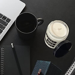 Sankofa Essentials - Intentional Soy Wax Candle - Trust The Process Candle - Highly Scented - 35 Hour Burn Time - Single Cotton Wick - Manifestation & Affirmation Candle - 8 Ounce (Smooth Jazz)