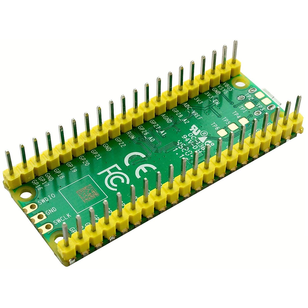Ingcool Raspberry Pi Pico Starter Kit, Raspberry Pi Pico Microcontroller Board with Flexible Digital Interfaces,Based on RP2040 Microcontroller Chip,Low-Cost, High-Performance