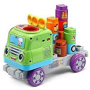 LeapFrog LeapBuilders Store and Go Dump Truck, Multicolor