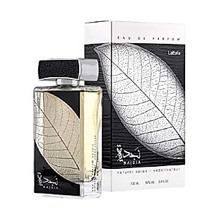 Lattafa Perfumes Najdia EDP - 100ml(3.4 oz) I Aqua and Citrus Notes I Youthful Fragrance with A Freshness I Citrus, Aqua, Fresh, Amber, Warm I Suitable for any Occasion I (Najdia with Deo - 100ml)