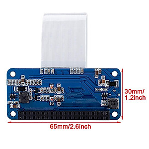 ASHATA 50Pin to 40Pin DPI Driver RGB LCD Driver Board for, Tablet PC Computer Replacement Part Component