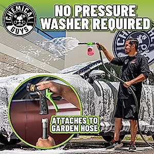 Chemical Guys Acc_326 – Torq Foam Blaster 6 Foam Wash Gun with Chenille Premium Scratch-Free Microfiber Wash Mitt