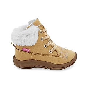 OshKosh B'Gosh Girls Alana Fashion Boot, Brown, 11 Little Kid