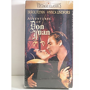 The Adventures of Don Juan----Errol Flynn----VHS Video Tape