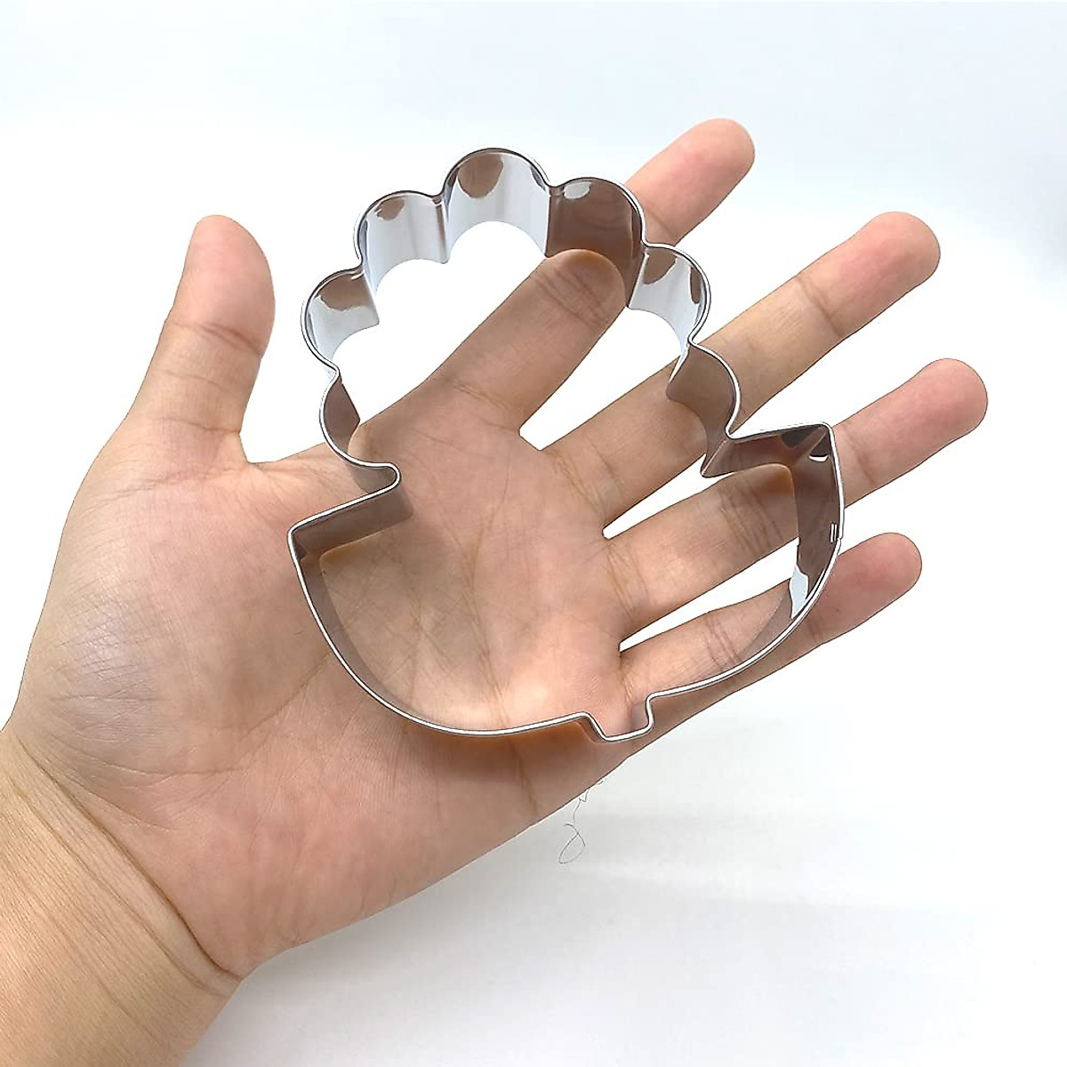 LILIAO Daisy Flower Cookie Cutter - 3.4 x 3.8 inches - Wedding Biscuit Fondant Sandwich Bread Mold Cutters - Stainless Steel - by Janka