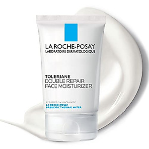 La Roche-Posay Toleriane Double Repair Face Moisturizer, Daily Moisturizer Face Cream with Ceramide and Niacinamide for All Skin Types, Oil Free, Fragrance Free