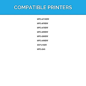 LD Compatible Ink Cartridge Replacement for Brother LC101Y (Yellow)
