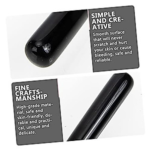 DOITOOL 5pcs Jade Massager Fascia Tool Skincare Tool Eye Massagers Facial Reflexology Tools Guasha Facial Tool Chinese Massage Tools Body Massaging Stick Jade Acupressure Wand Massage Wand