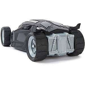 DC Comics, Batman Batmobile Remote Control Car, Easy to Drive, Compatible with Batman Figures, Kids Toys for Boys and Girls Ages 4 and Up