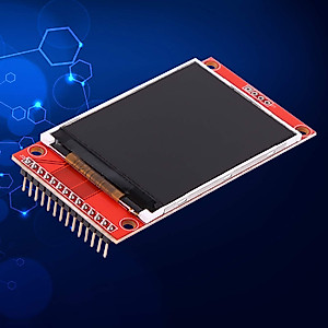 Jectse LCD Display, 2.4 inch 240x320 SPI LCD Display Panel Module ILI9341 Driver with PCB 5V/3.3V STM32 for,Teensy 3.2，