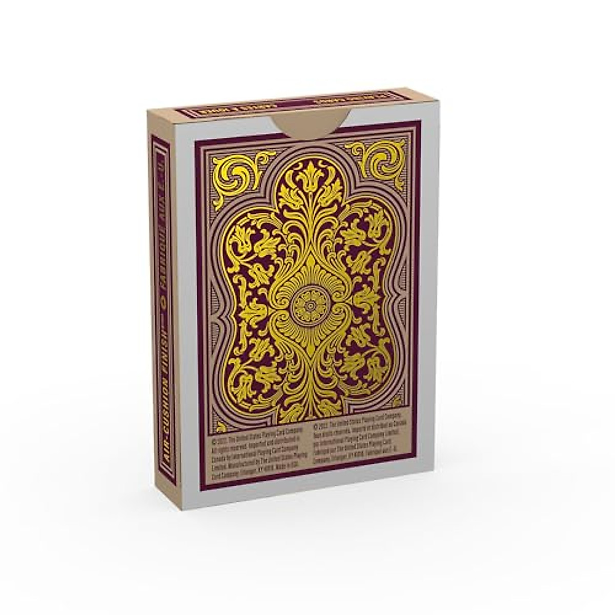 Bicycle Verbena Floral Premium Playing Cards, Gold Foil, 1 Deck