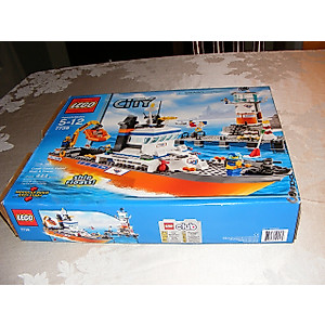 LEGO 7739 City Coast Guard Patrol Boat and Tower