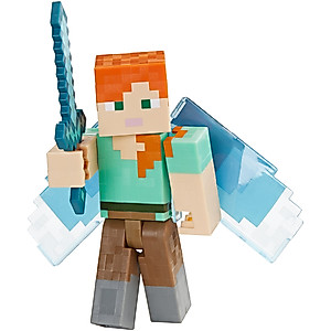 Mattel Minecraft Alex with Elytra Basic Figure
