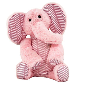 Soothie Sleeve Plush Comforts with Parent's Scent | Pediatrician Designed (Fussy, Crying Baby or Child. Separation Anxiety, Shower, Hospital, NICU Gift), Emmy The Elephant