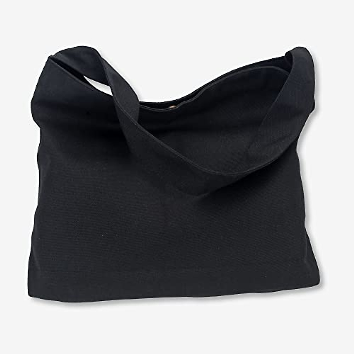 Canvas Bag with Magnetic Snap Large Size Simple Design Thick and Sturdy